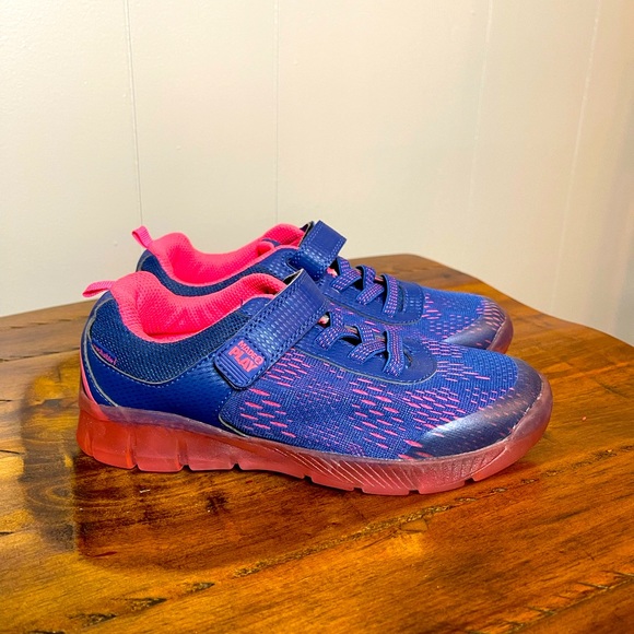 Stride Rite | Shoes | Stride Rite Blue And Pink Light Up Shoes New ...